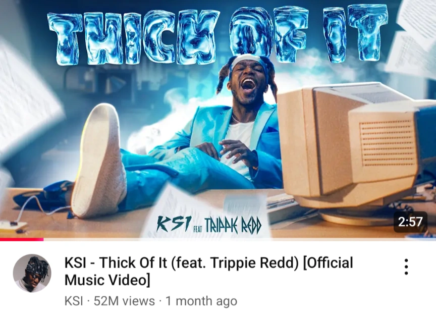 It's been a month since KSI uploaded this ear bleeding song thank you ...