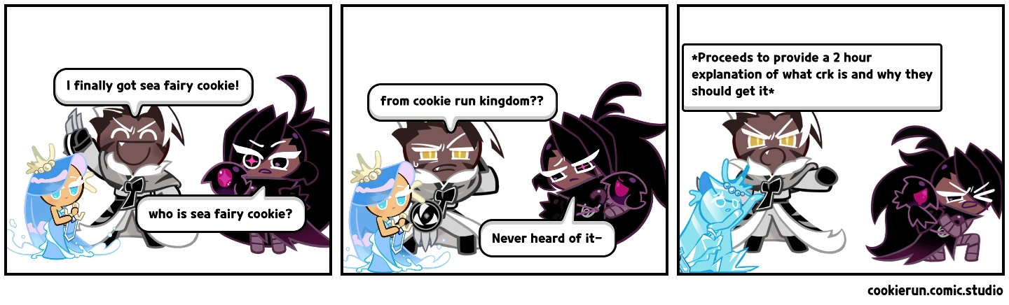 When you talk to your friend about crk but they don't even know what ...