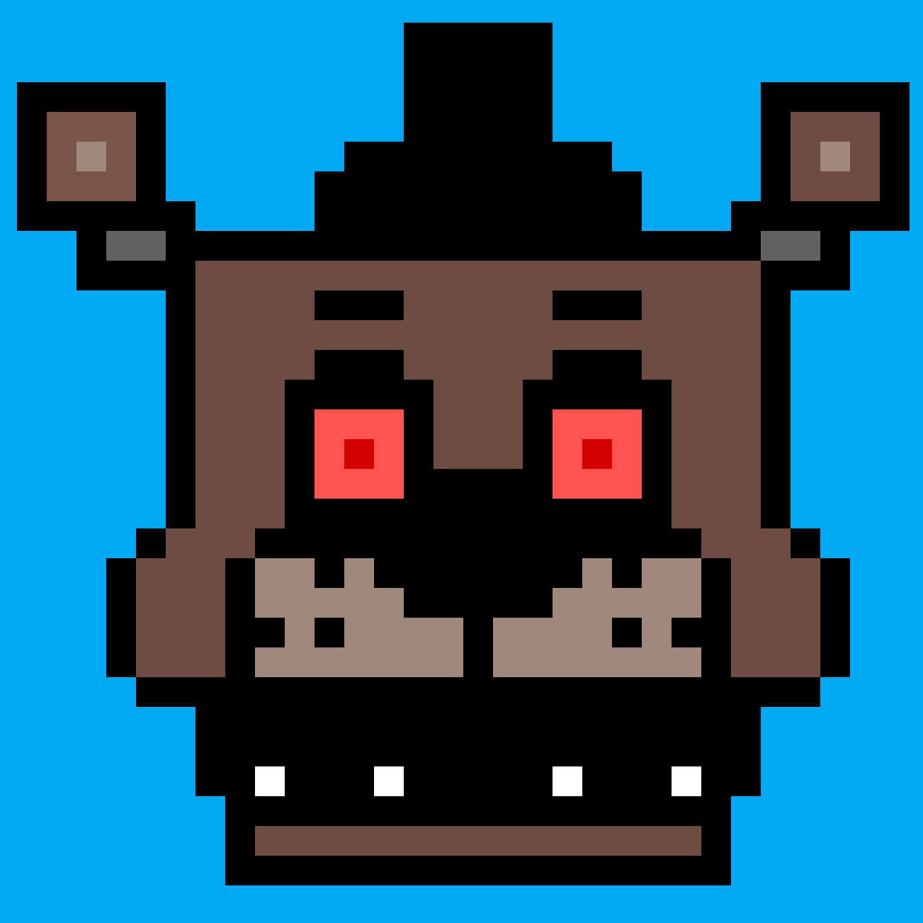 Movie Freddy pixel art | Fandom