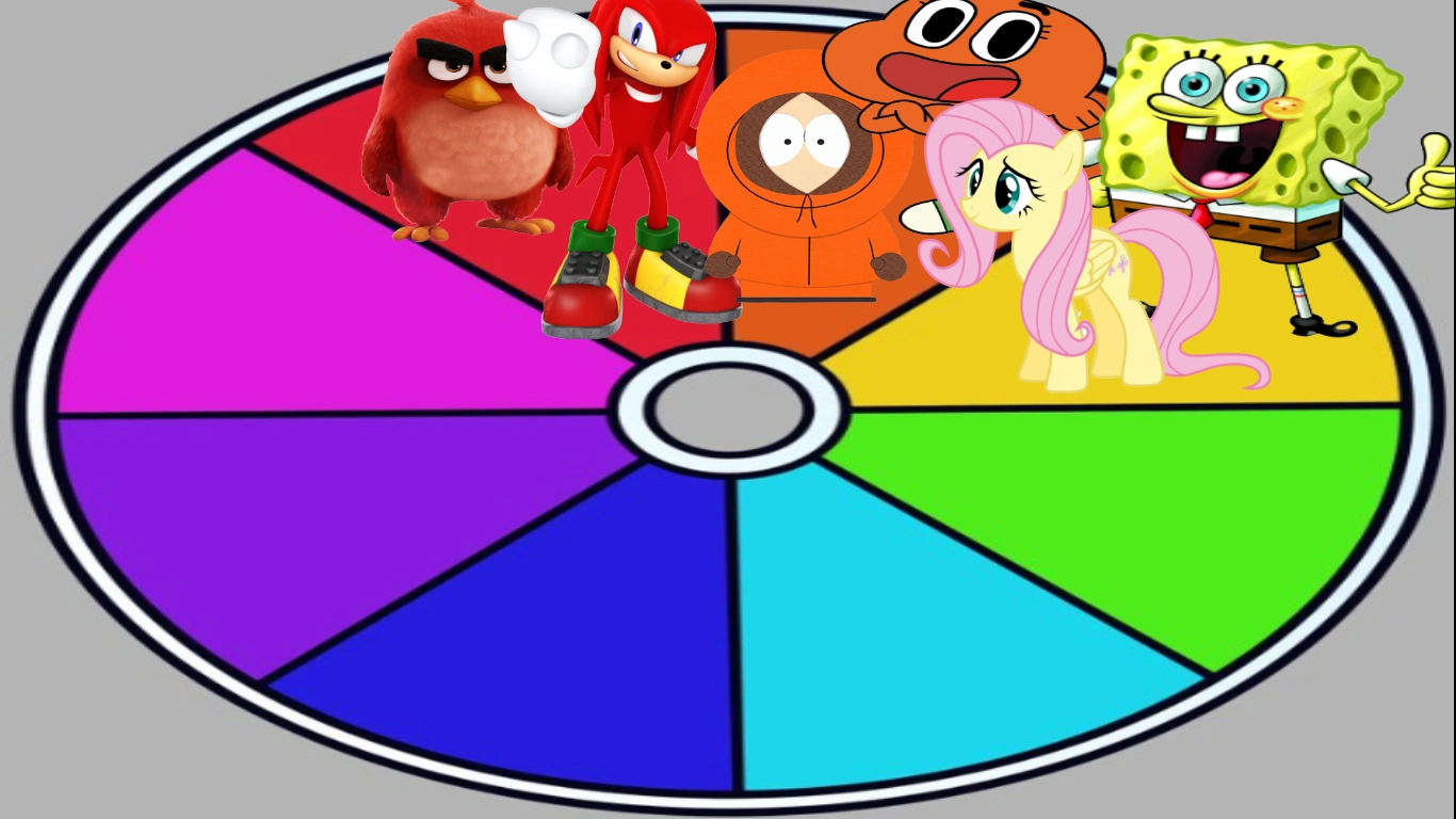 Spongebob & Fluttershy Are Yellow! (I Had To To Spin A Wheel) Which 2 ...