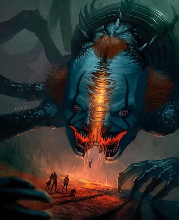 True Form Pennywise (Novel) Vs SCP-682/Atanti-ql-Paneu | Fandom