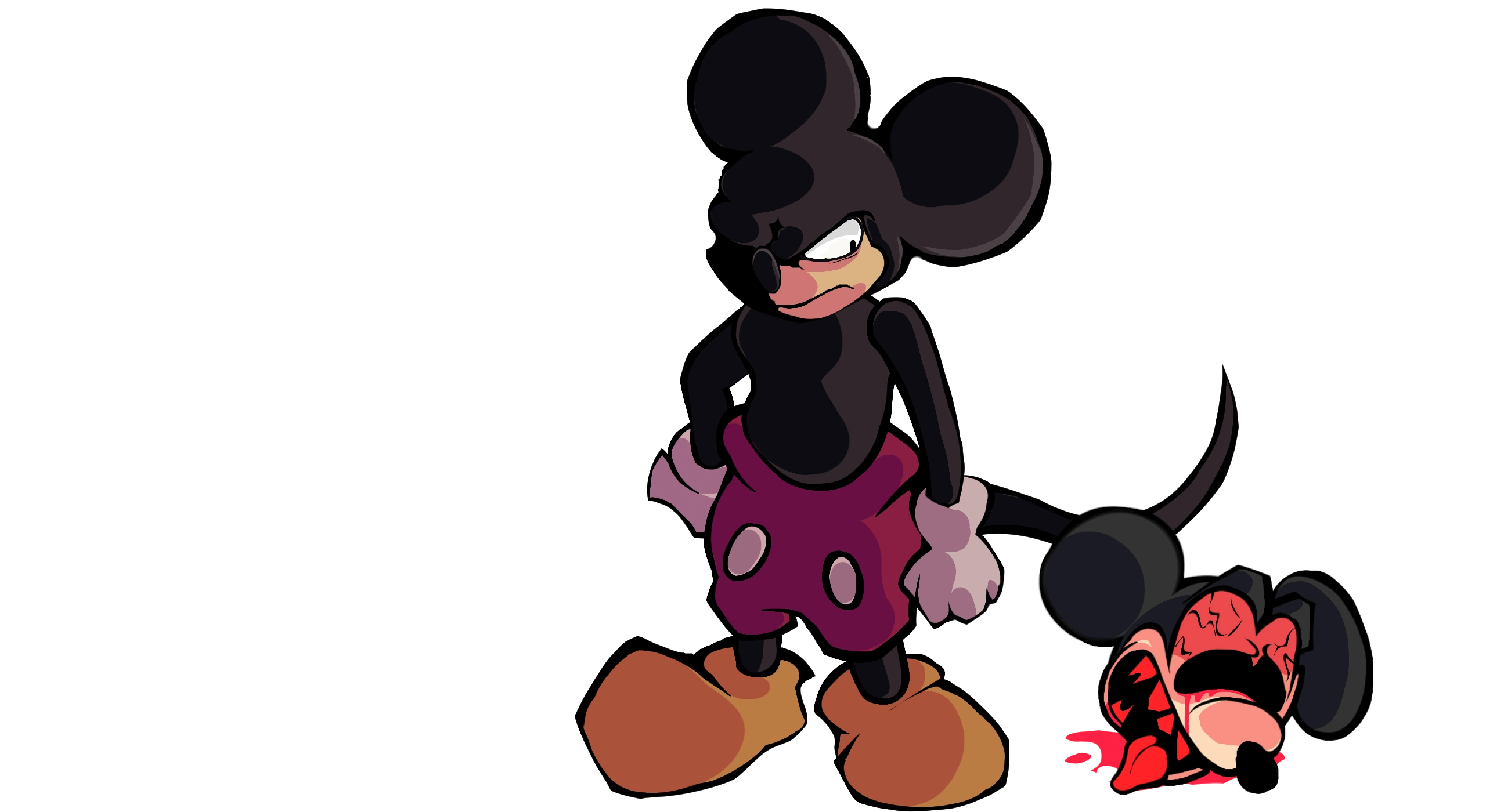 So Beta Mouse's Redesign for Vs. Mouse got released. | Fandom