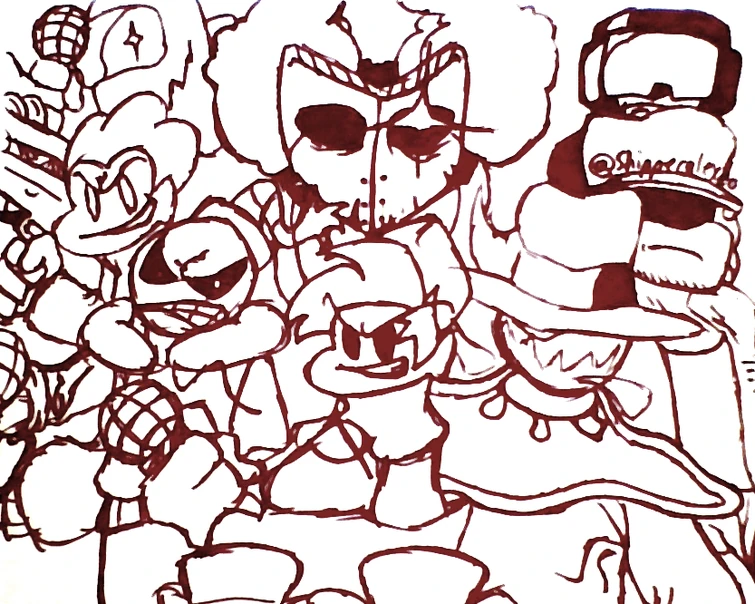 Finished some fnf artwork... | Fandom