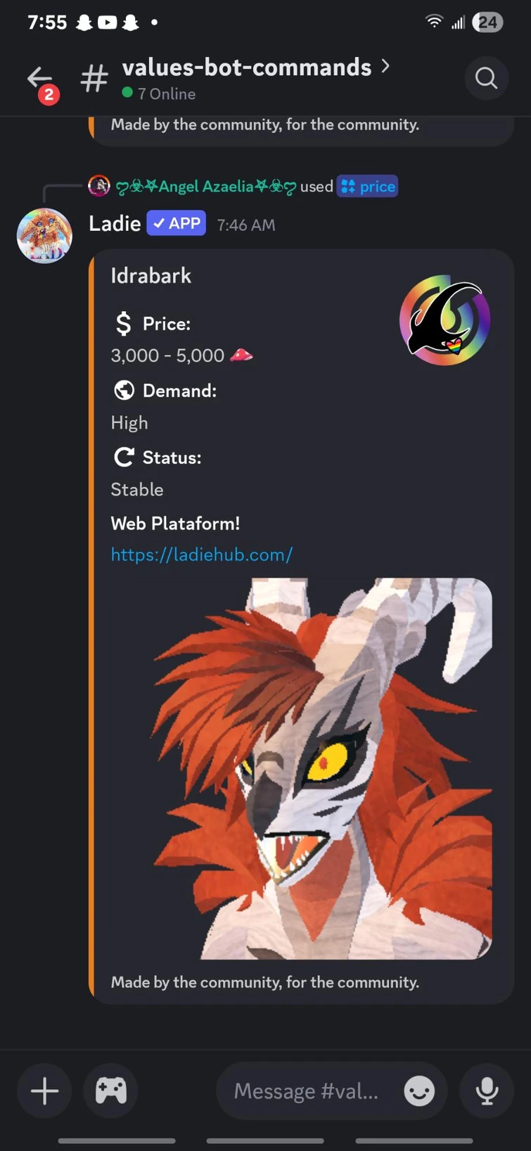 Trading for noctivul! | Fandom