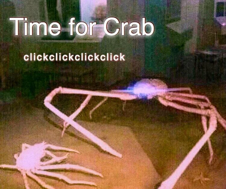 crab cult real (tw: crabs?? Idk if they're a trigger but better 2 b ...