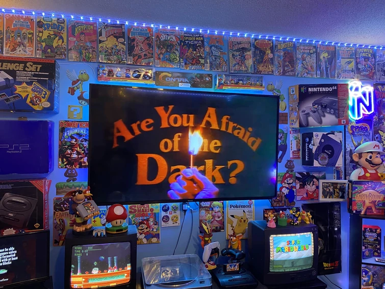 It’s Friday night! ️ Going hard on the 90s vibes in the game room 😊 ...