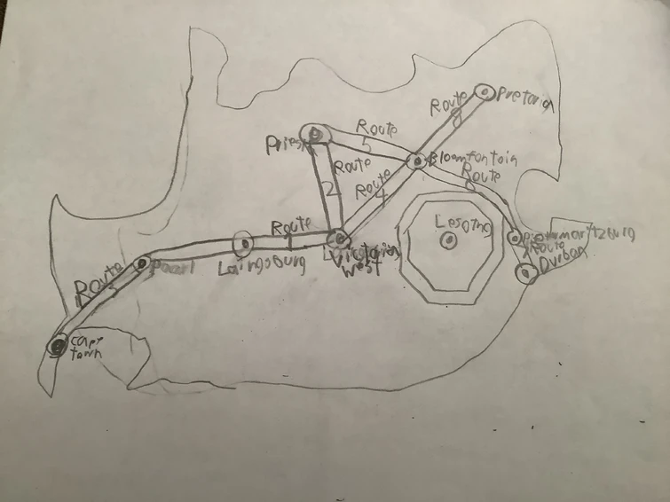 South Africa Pokémon region map | Fandom