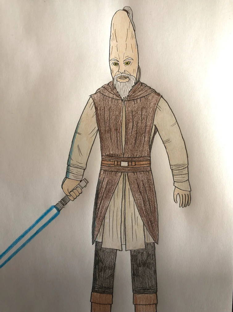 🎨 {ROTS} My Drawing of Jedi Master Ki-Adi-Mundi (Everyone’s “Favorite ...