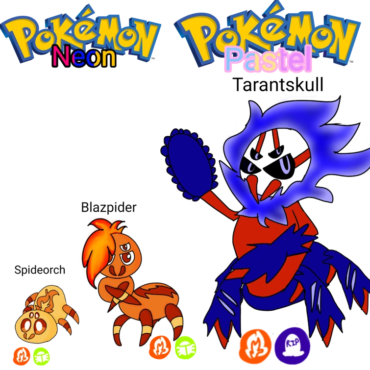 I need some signature moves for the starters in Pokémon Neon & Pastel ...