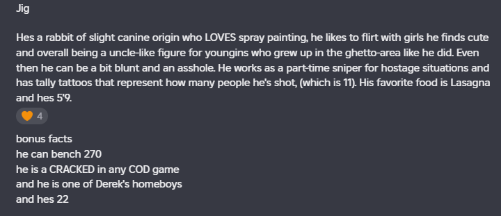 Facts about Jig | Fandom