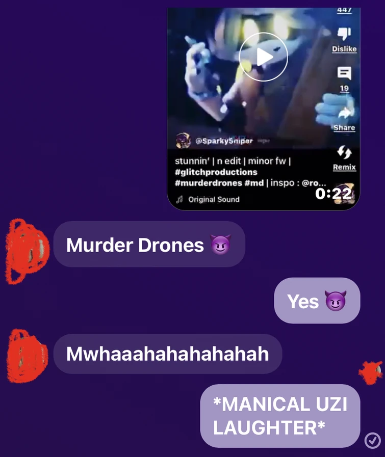 MANICAL UZI LAUGHTER | Fandom
