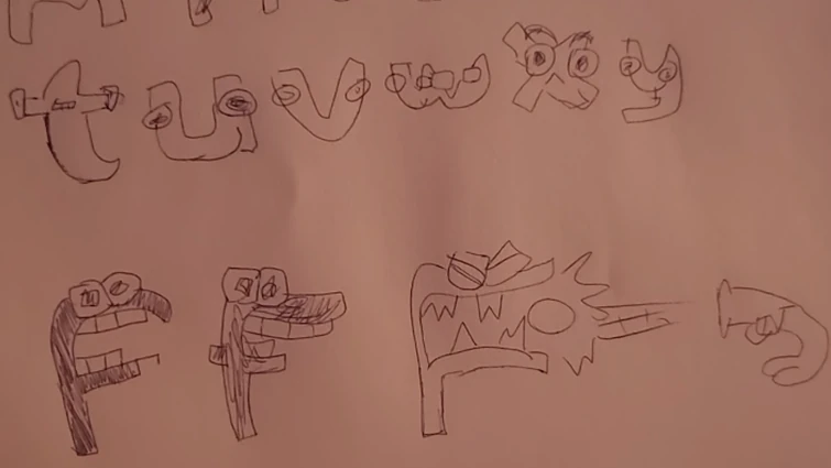 Are the early designs of lowercase letters? | Fandom