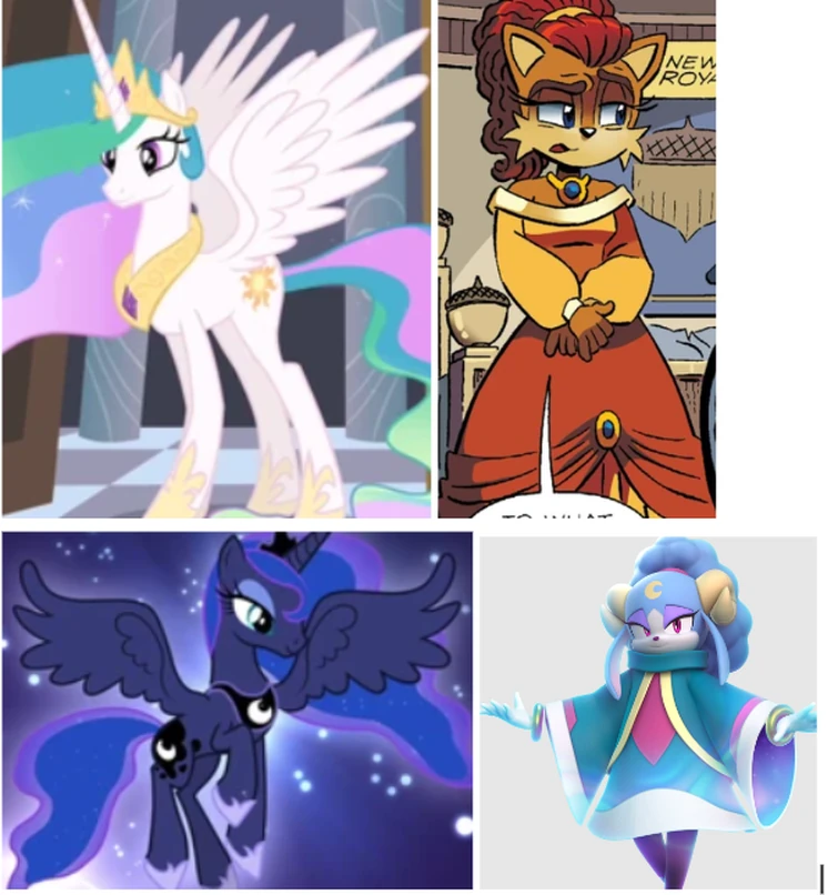 Sonic and My Little Pony comparison post (Sally render by Nibroc-rock ...