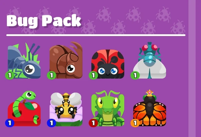 I completed the bug pack excluding the chroma | Fandom
