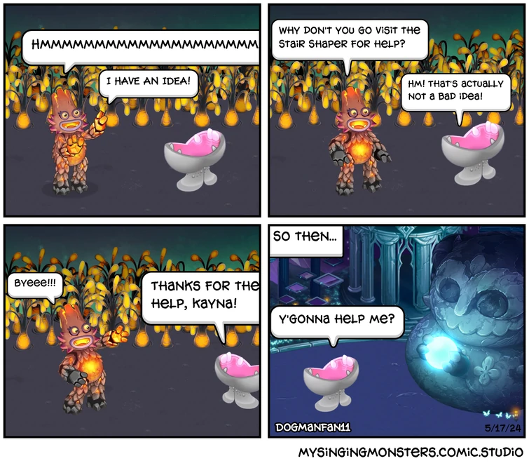 MSM Comics: When a Gob yawns... | Fandom