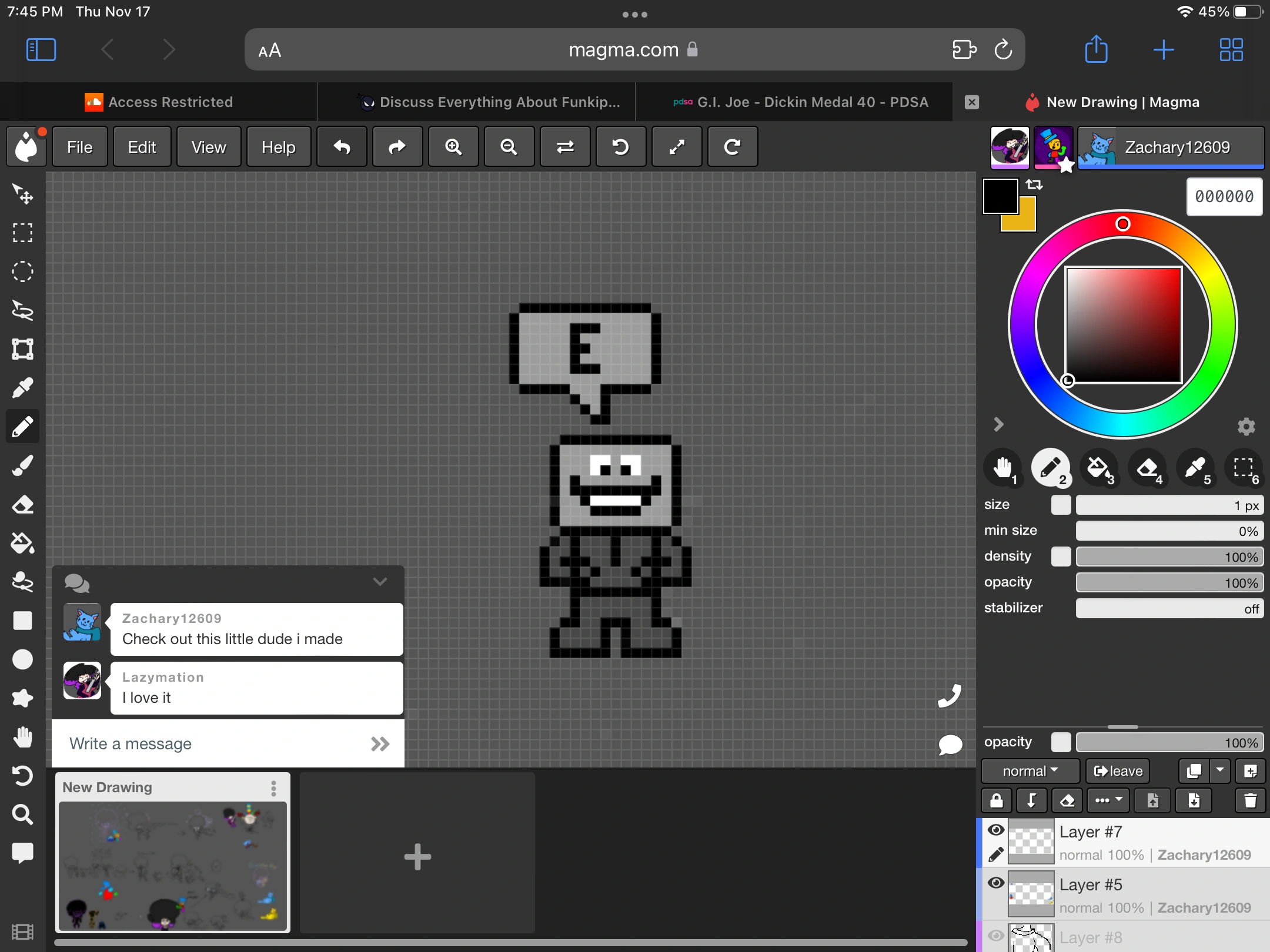 I made a sprite :D | Fandom