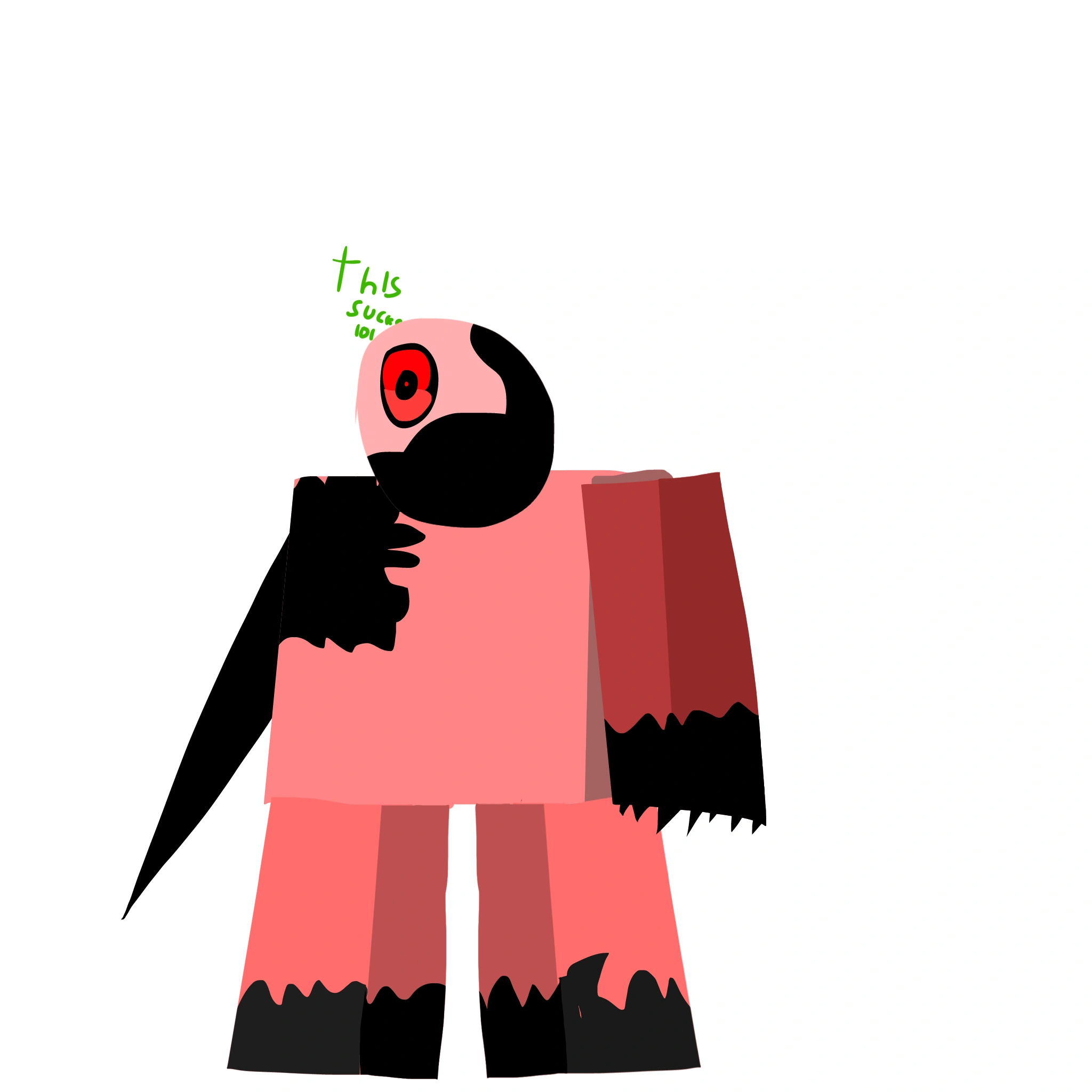 So, I tried making a Sprout (DW) skin for John toes | Fandom