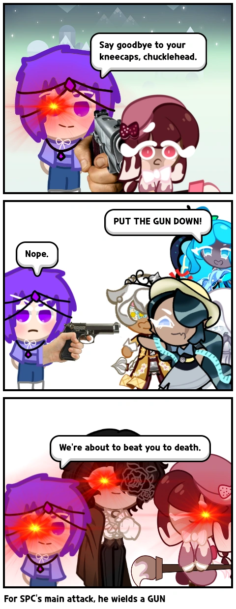 Sleep Powder Cookie has a gun | Fandom