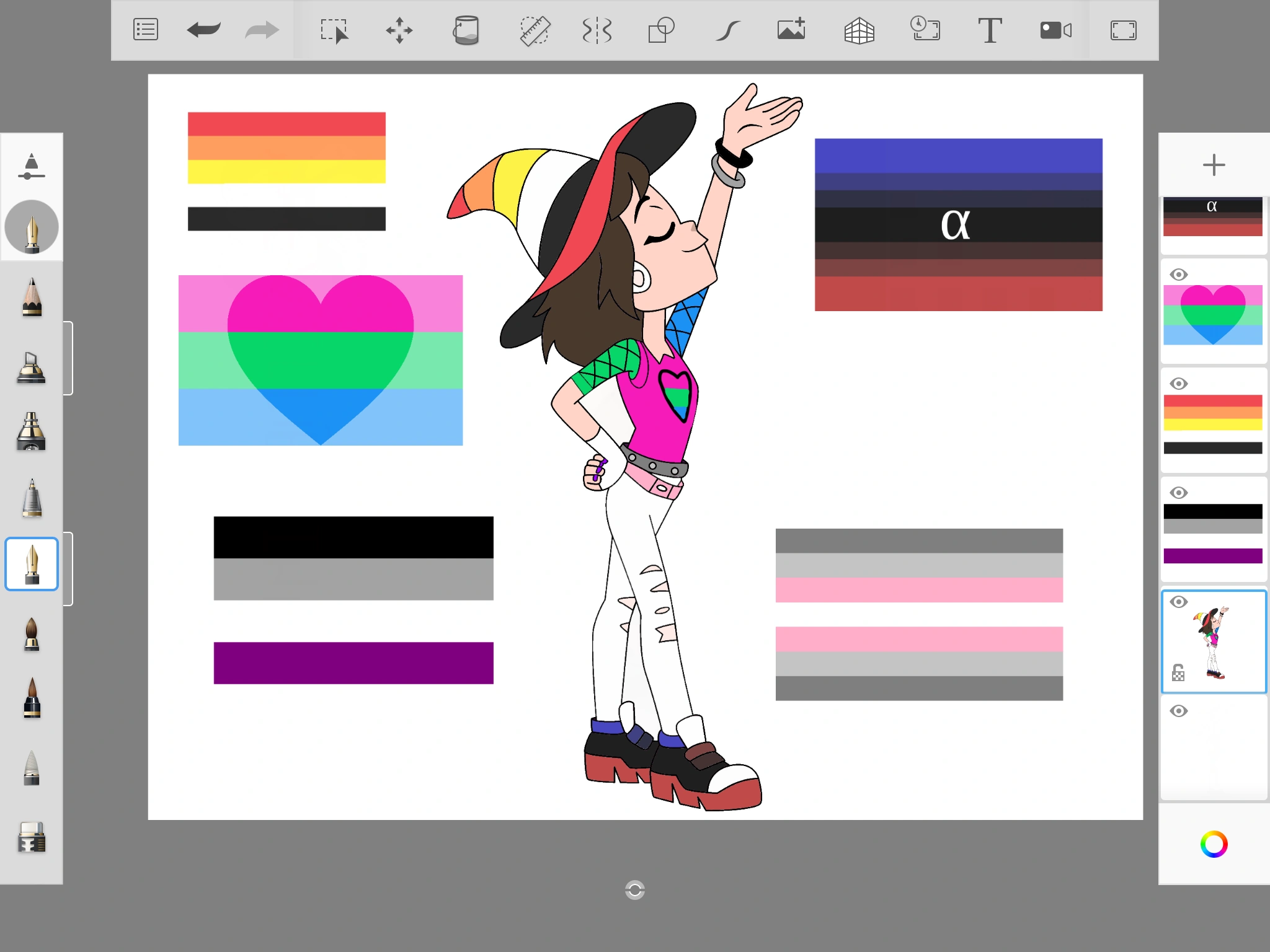 Me as Amity ft. My pride flags | Fandom