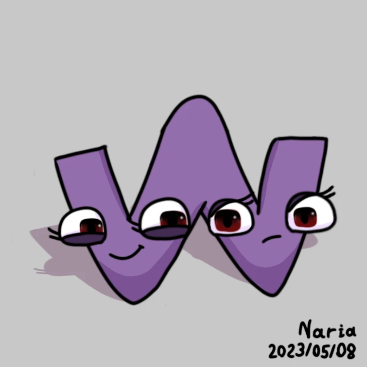 My drawing of "W" | Fandom