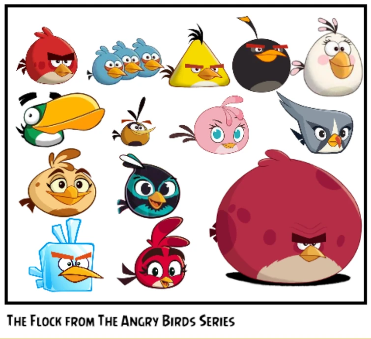 The Flock from The Angry Birds Series | Fandom