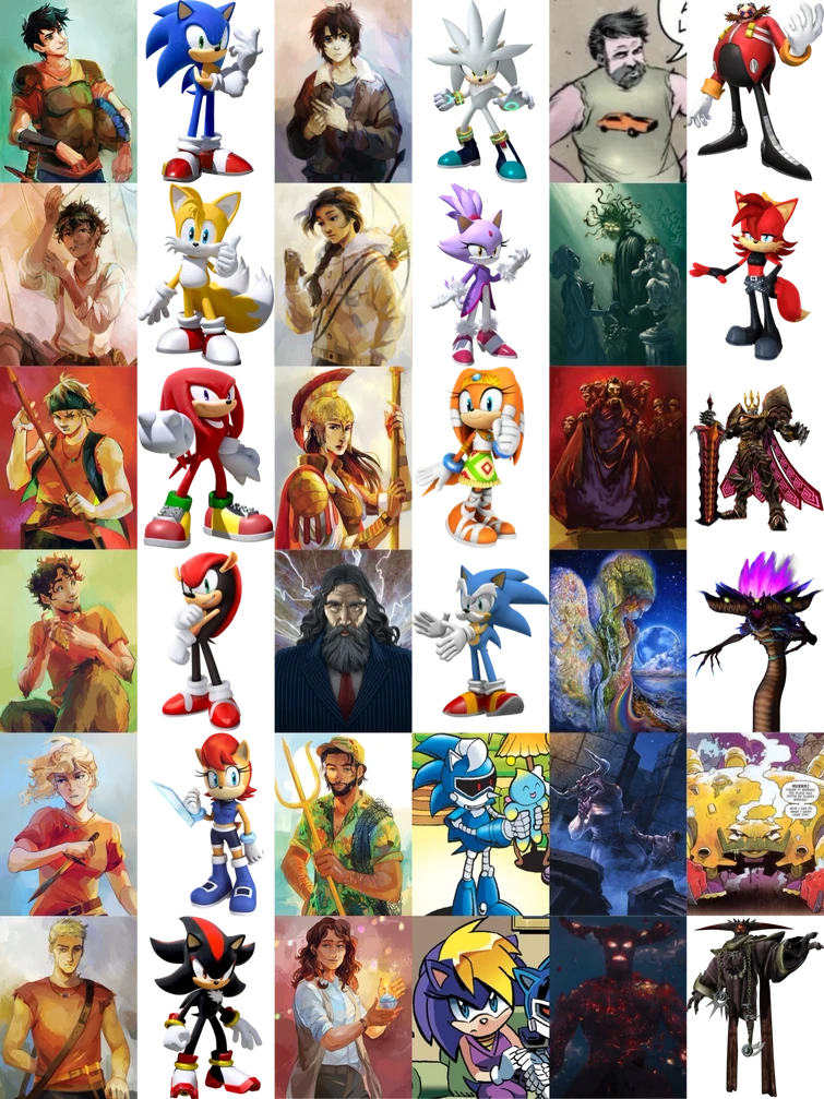 Sonic Characters as Percy Jackson Characters | Fandom