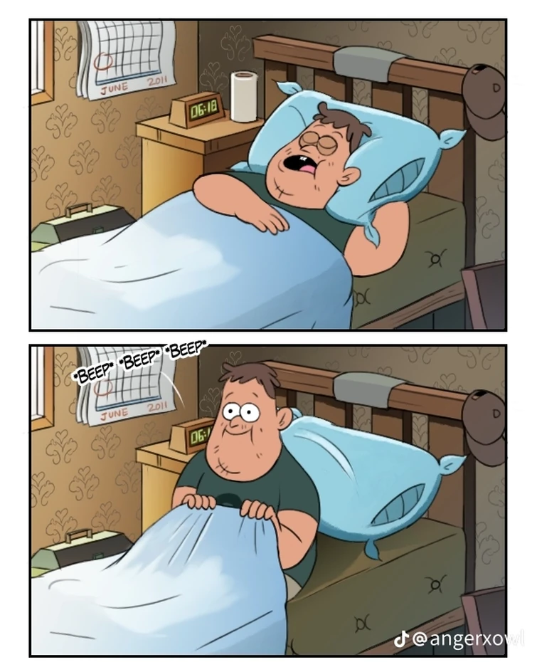 “Happy Father’s Day, Mr. Pines.” “Yeah, yeah, now get back to work ...