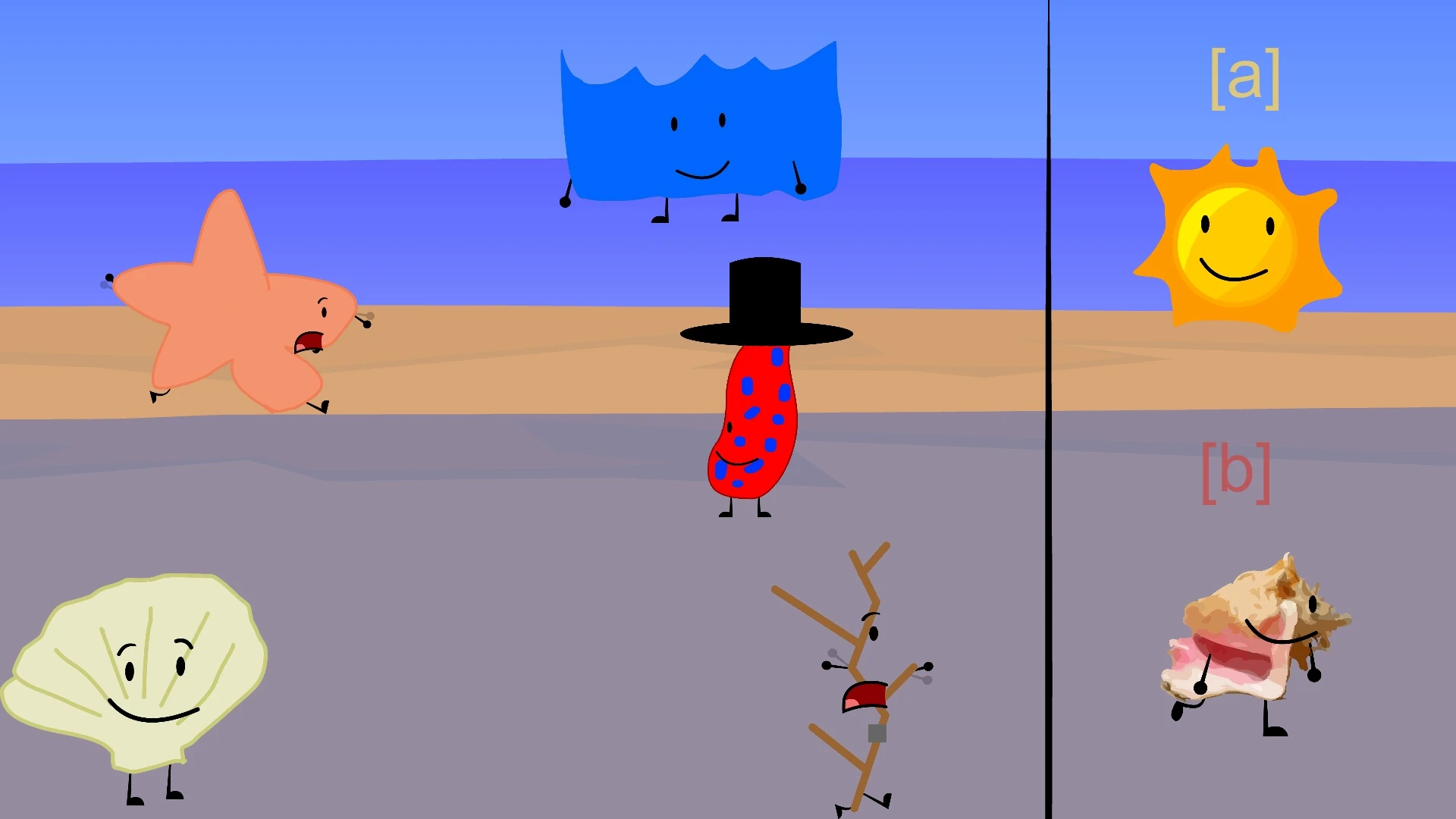 bfdi mini: beach viewer voting 4 [VTE] | Fandom