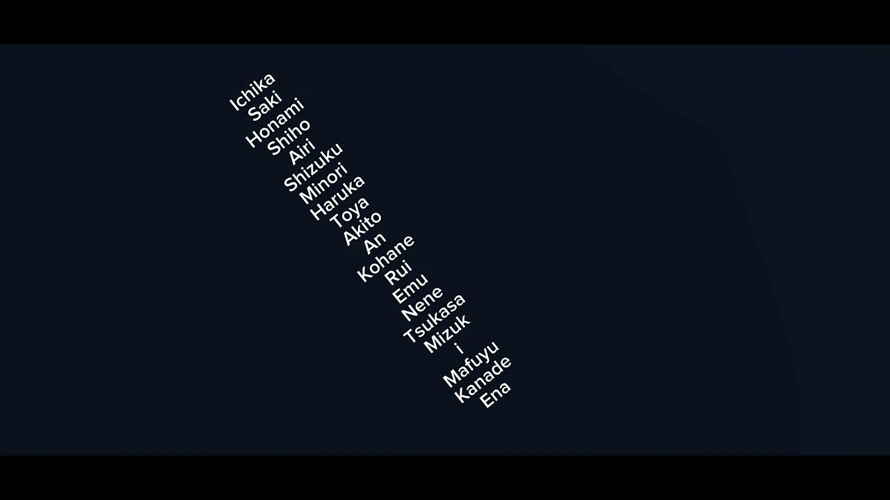 capcut tts recites all of the characters names (excluding vs and npcs ...