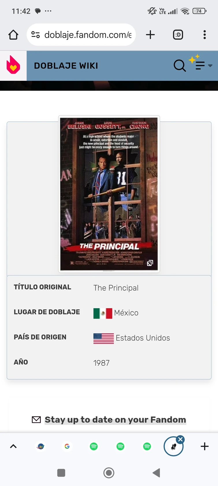 Vi esta película en TV y paso algo raro | Fandom