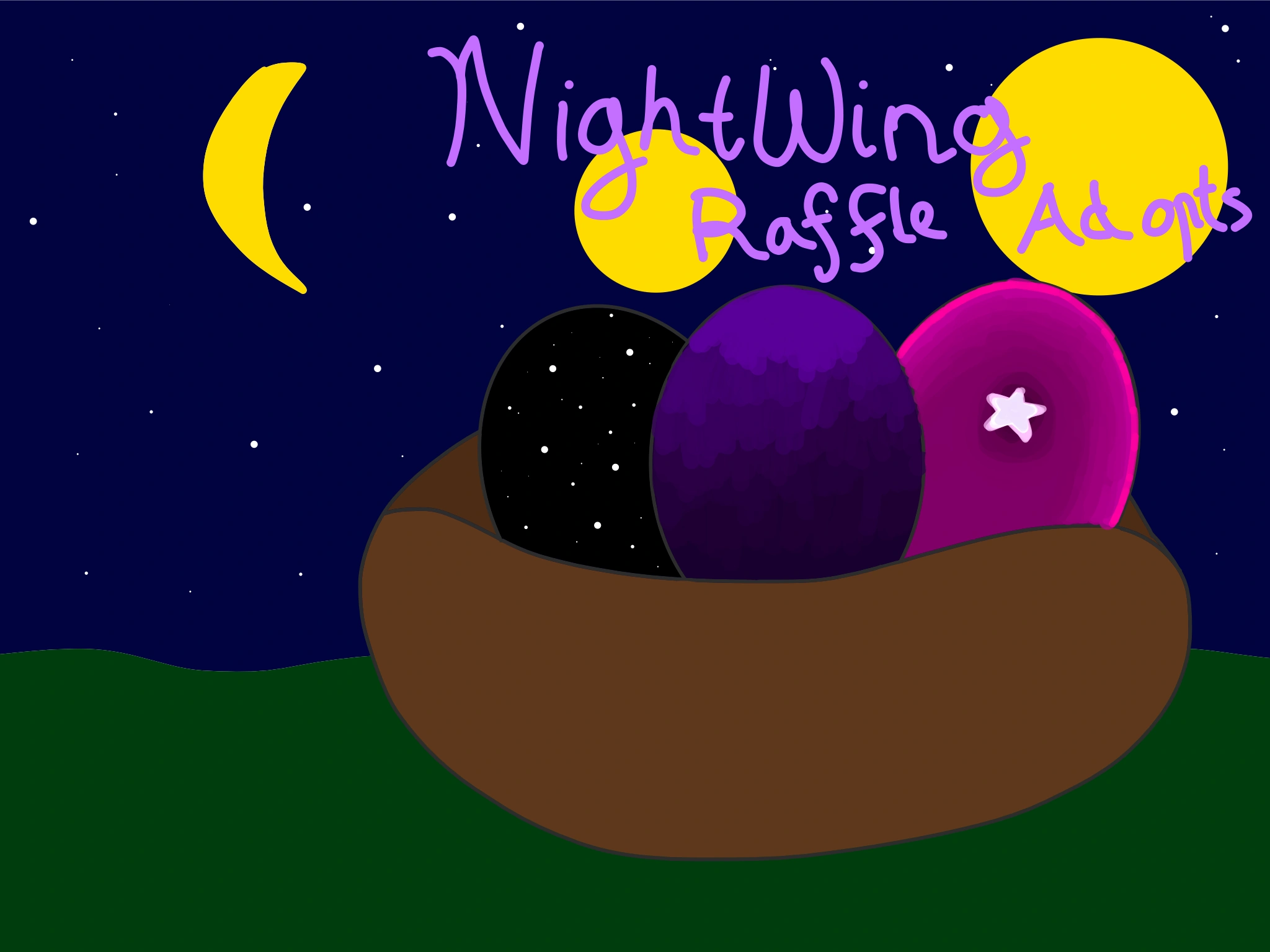 WOF NightWing Egg Raffle Adopts! | Fandom
