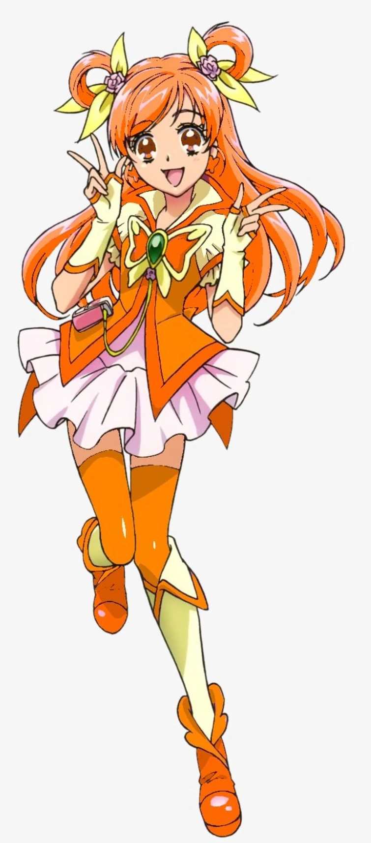 Coloring Precures #14 (Cure Orange) | Fandom