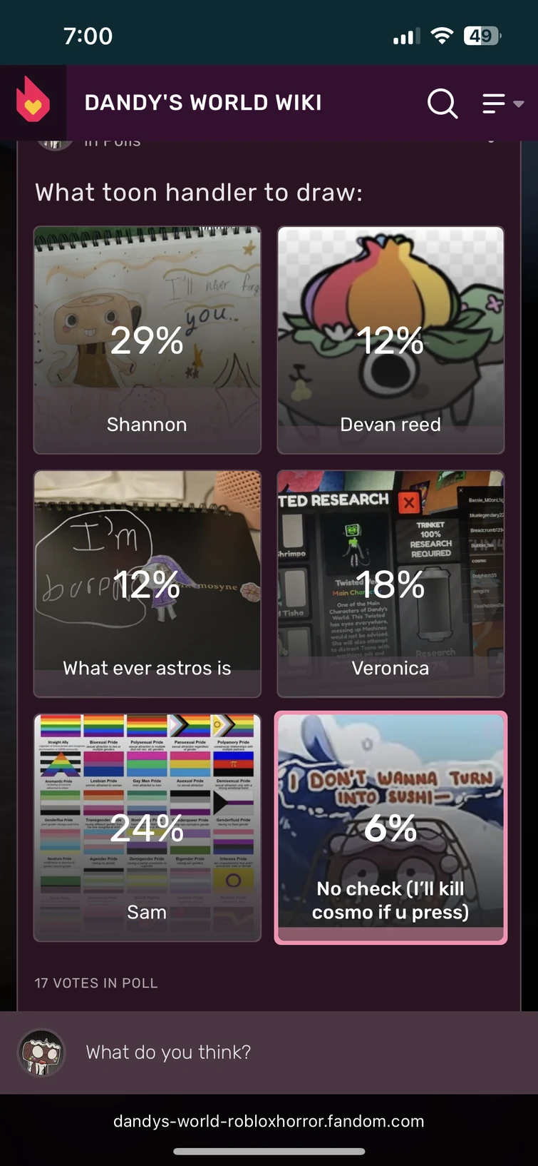 Shannon won! | Fandom