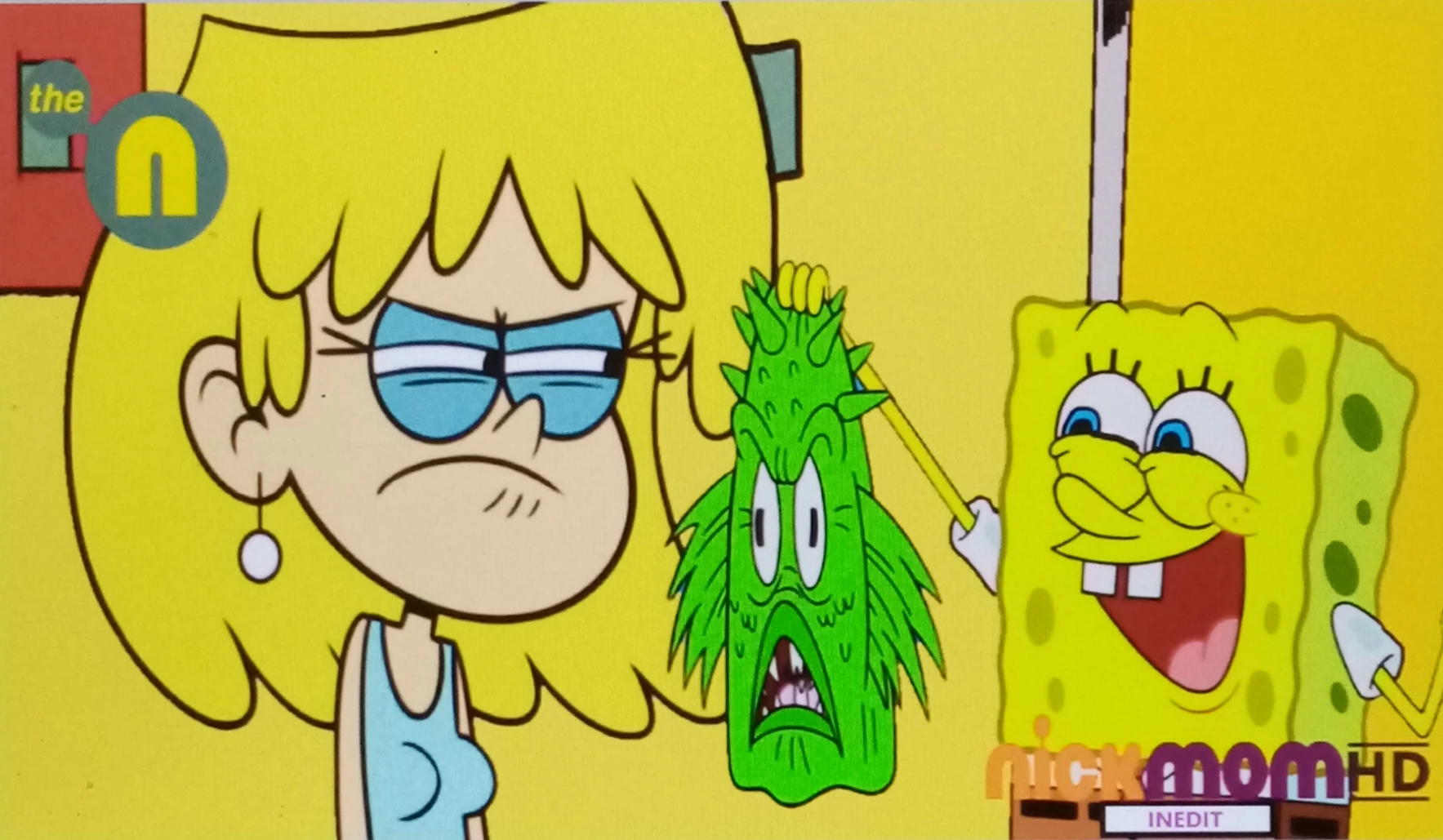 A new screenshot of my homemade series with spongebob and Lori | Fandom