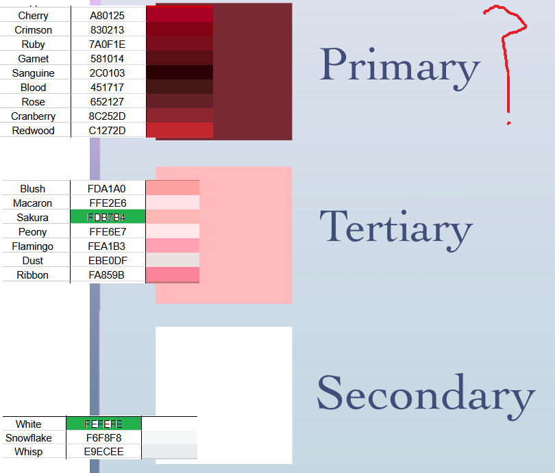 Totally not me trying to find out Lyria's Default Colors so I can ...