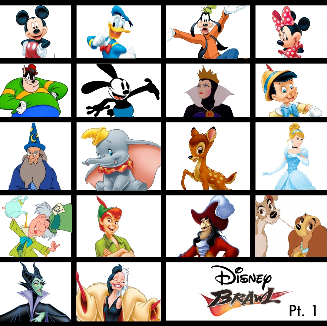 Part one of my hypothetical Disney fighting game roster | Fandom