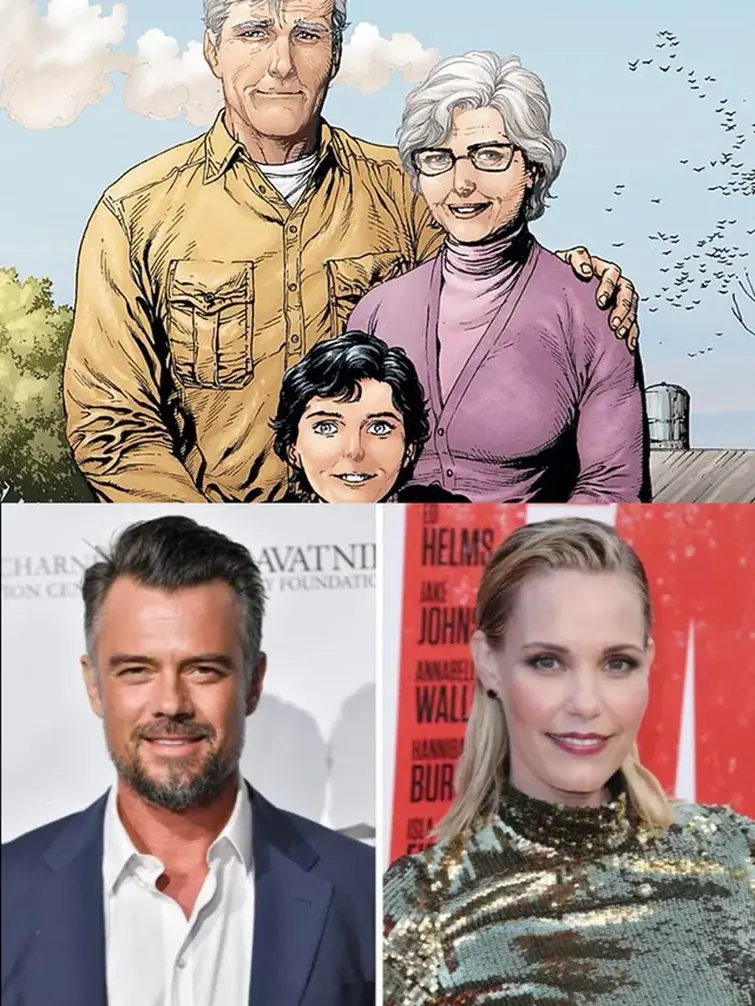Fan Cast: Josh Duhamel as Jonathan and Leslie Bibb as Martha Kent in ...