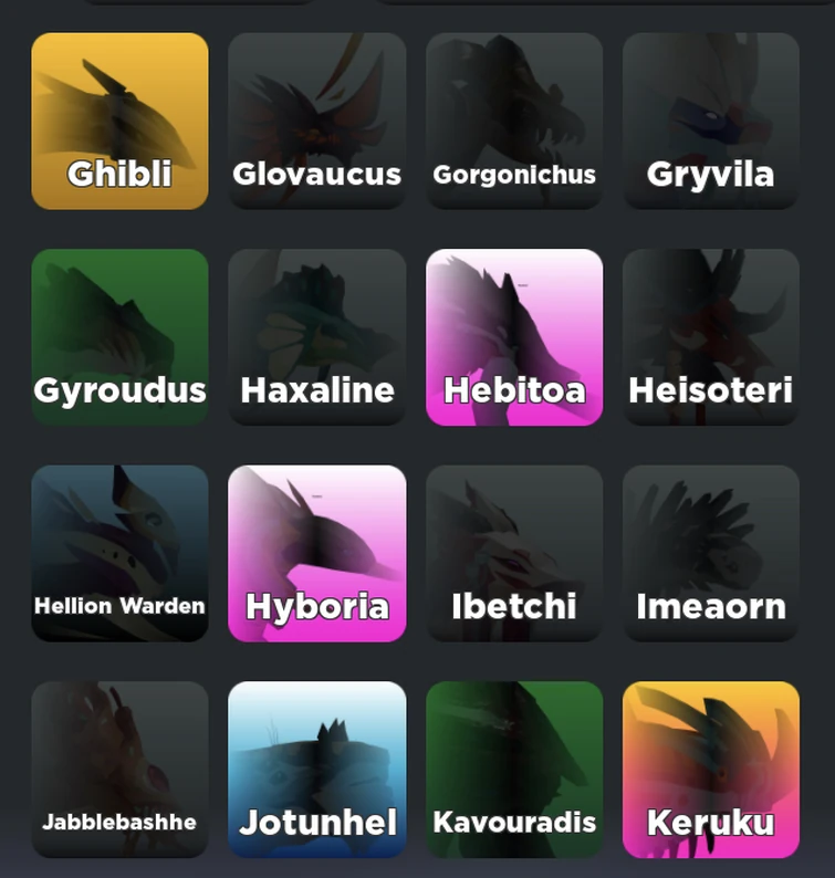 spending spree/looking for cheap missing specs (esp. valkurse, sleirnok, levoneh and heiso ...