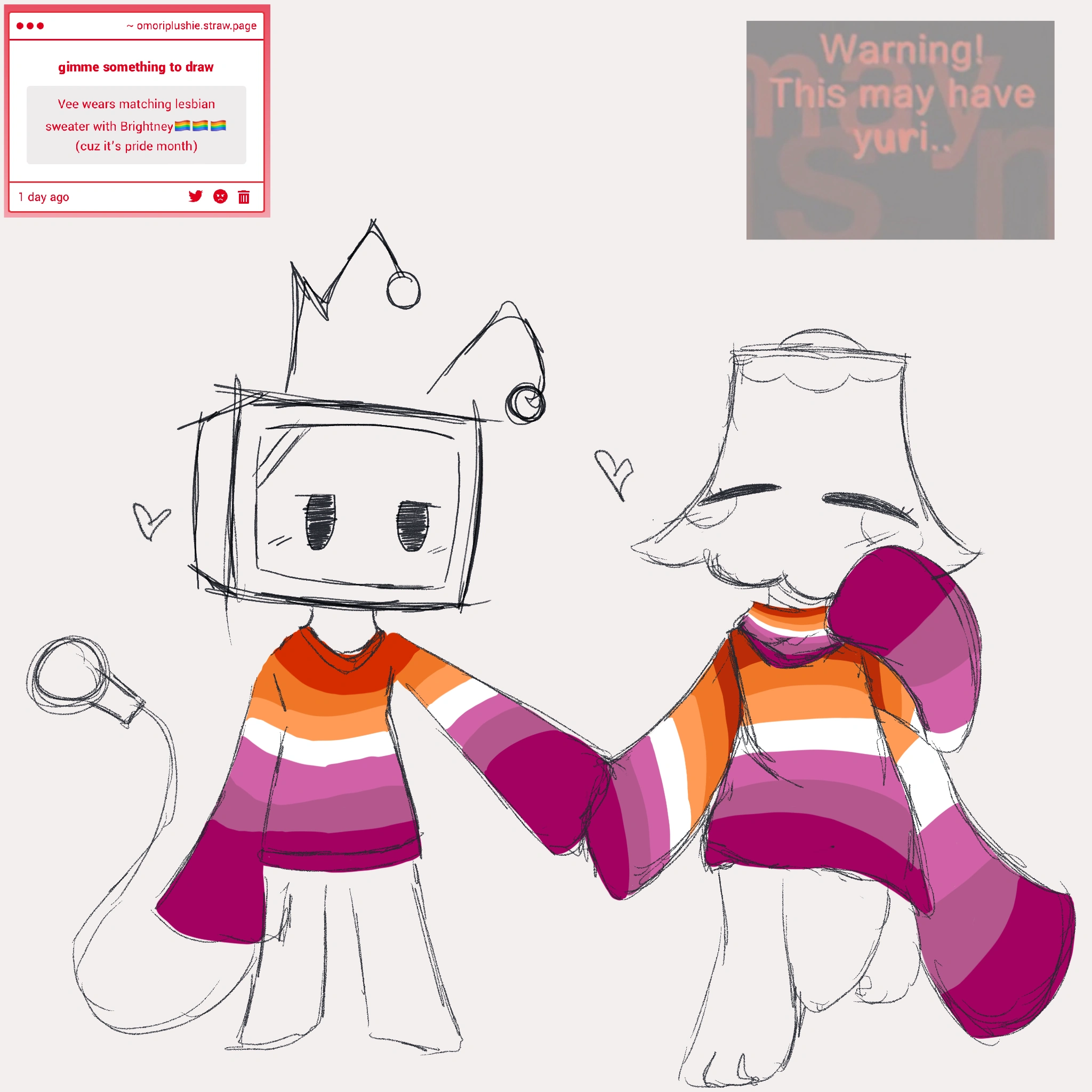 Banning them from olive garden grr (vee x brightney req) | Fandom