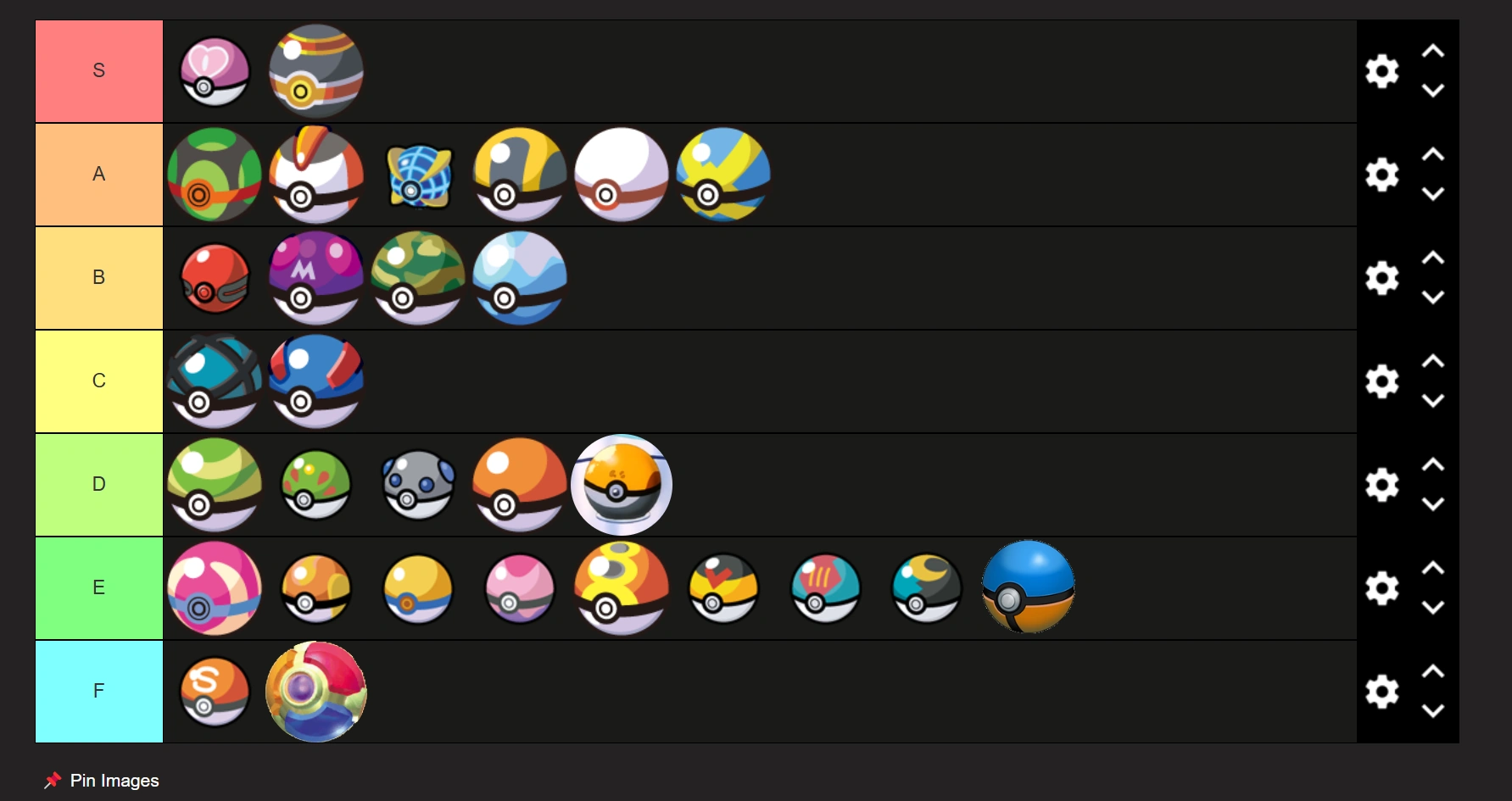 my pokeball ranking | Fandom