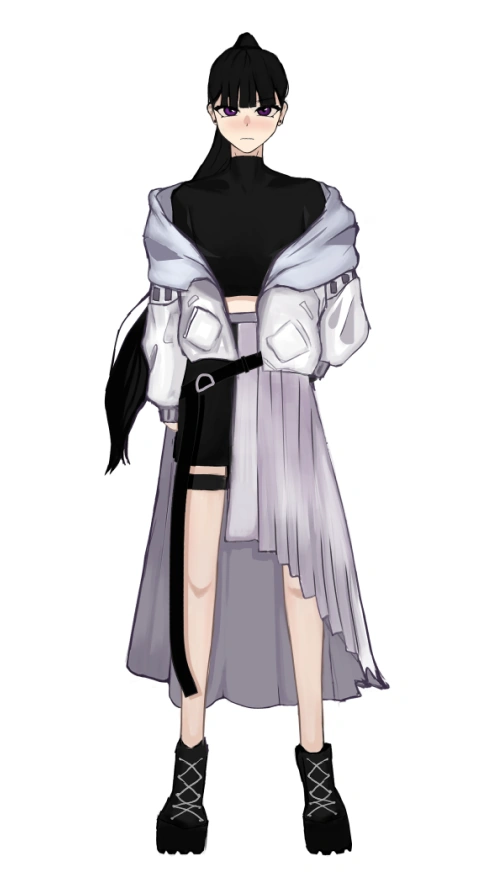 Drew my favorite singer, I may use her for a character design base for ...