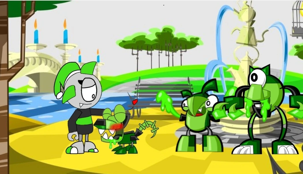 How does Jollee meets glorp corp? | Fandom