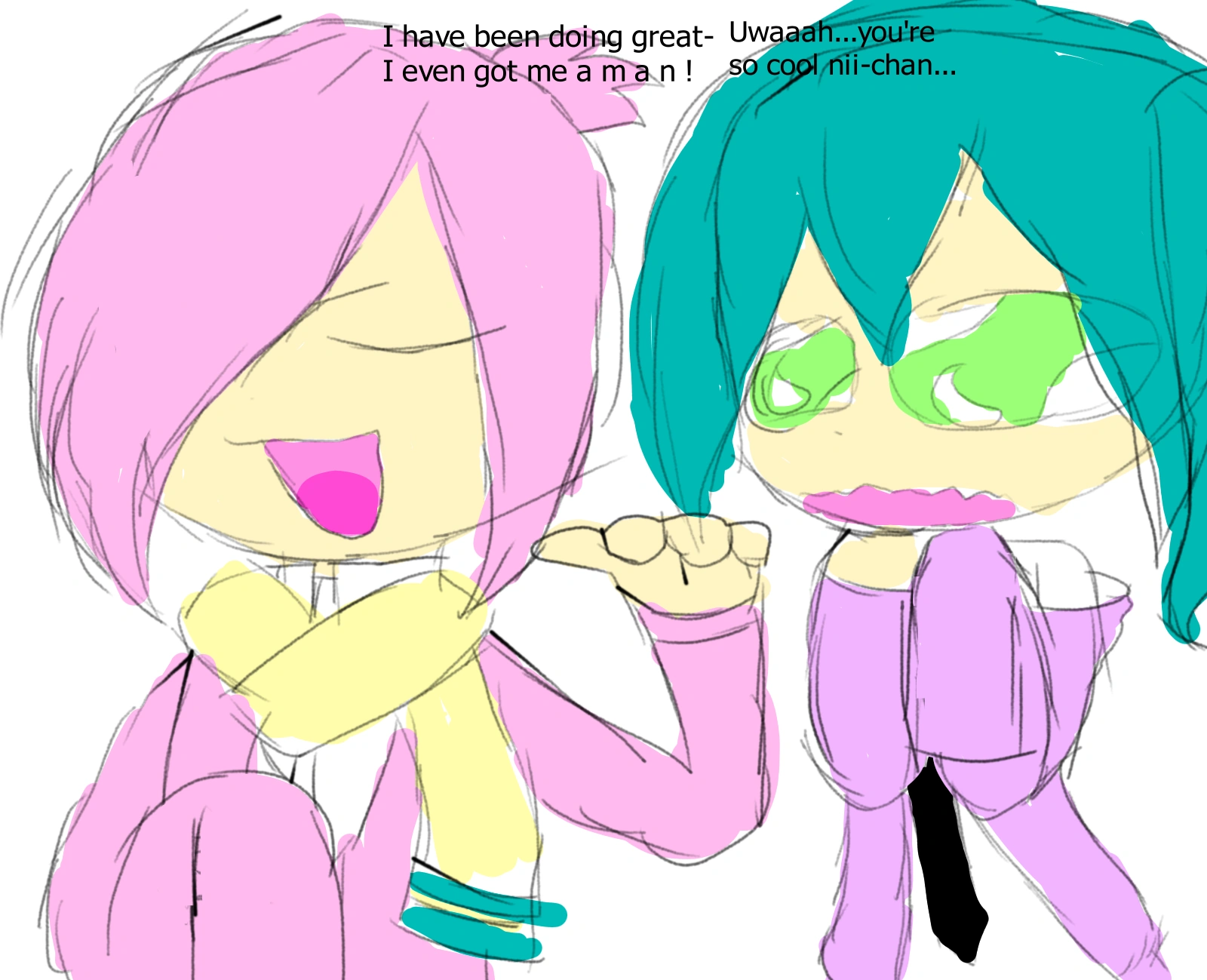 Misane meets Mitsuba as an apparation. {Not canon.} | Fandom