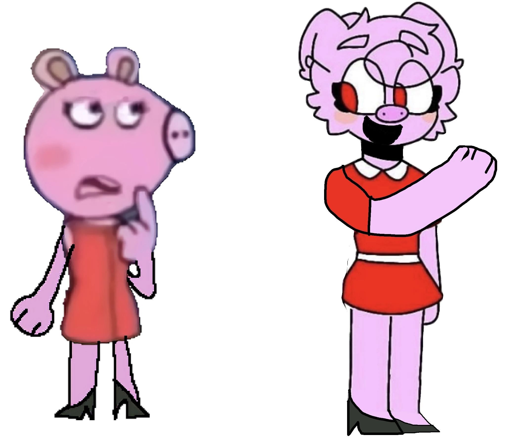 GoAnimate Peppa meets Normal Peppa | Fandom