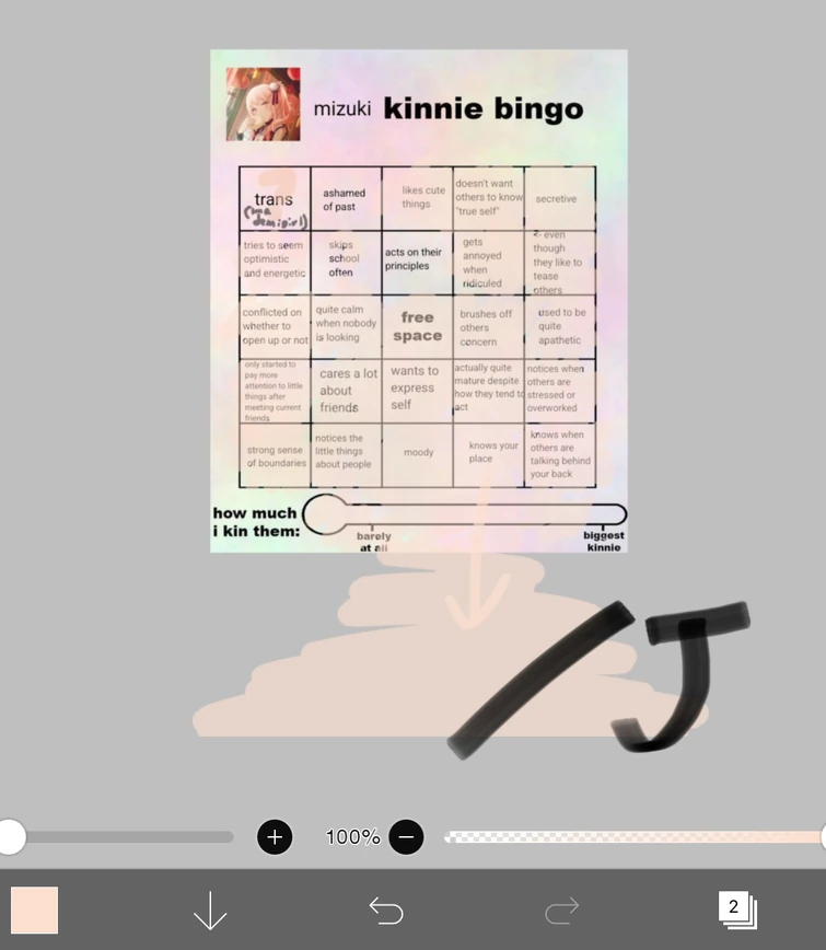Doing kinnie bingos as an enfp part 2 | Fandom
