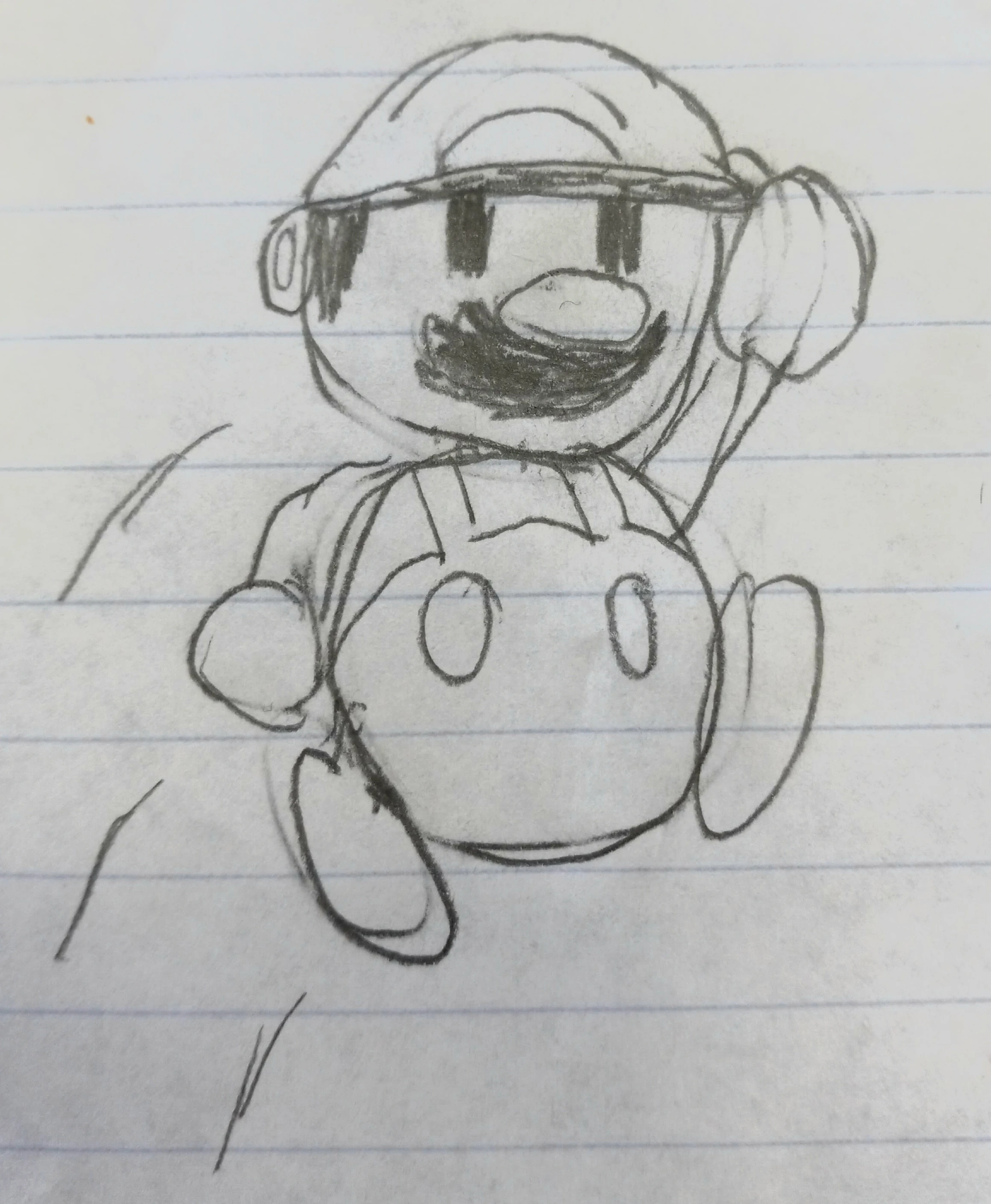 mario drawing i made a month ago | Fandom