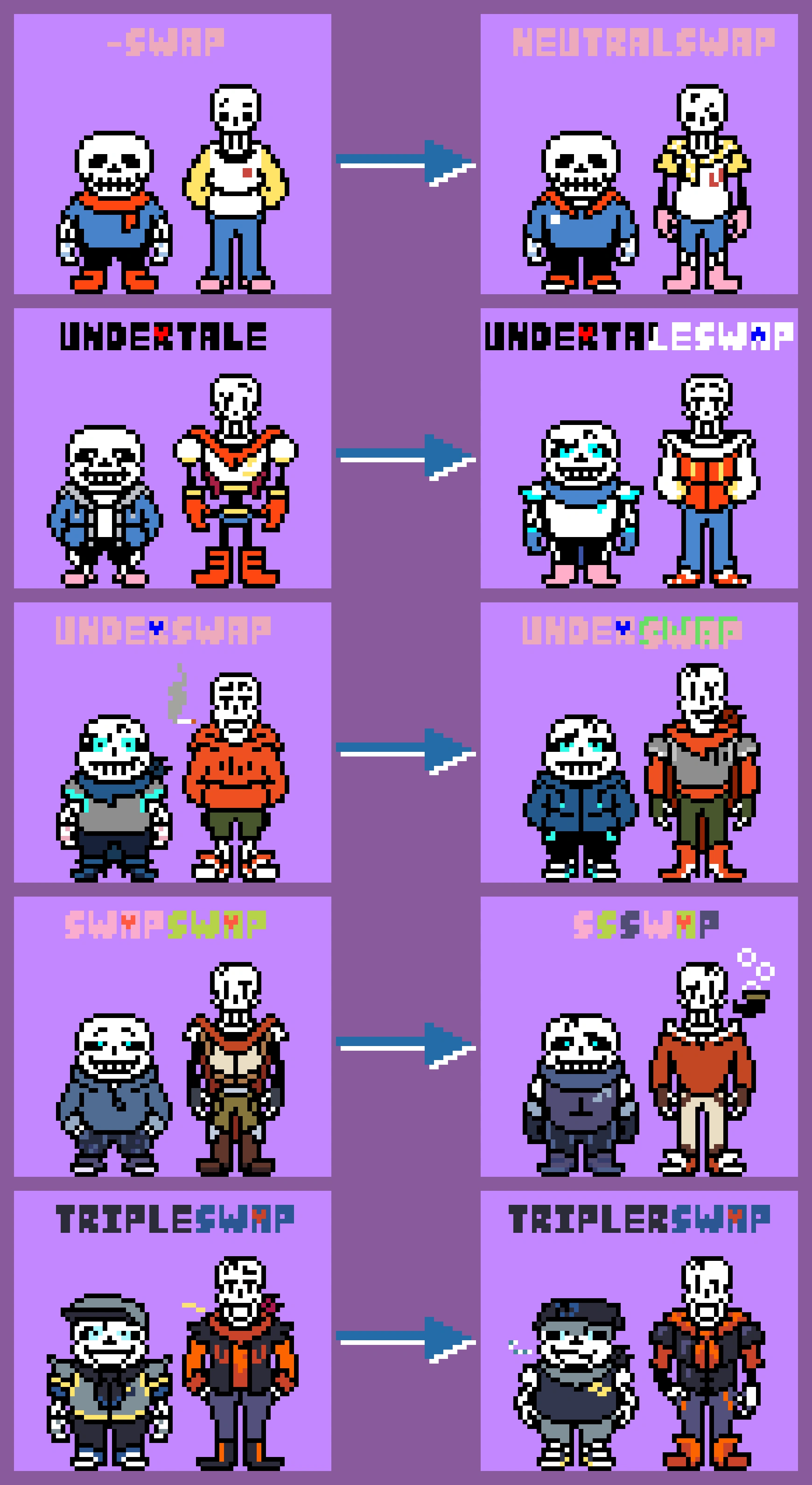 Swaps and their Swap's | Fandom