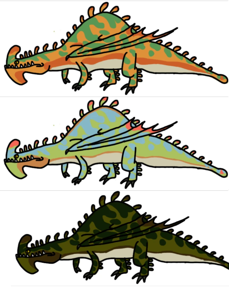 Dragon Color Variations Digital Art Pt.2 | Fandom