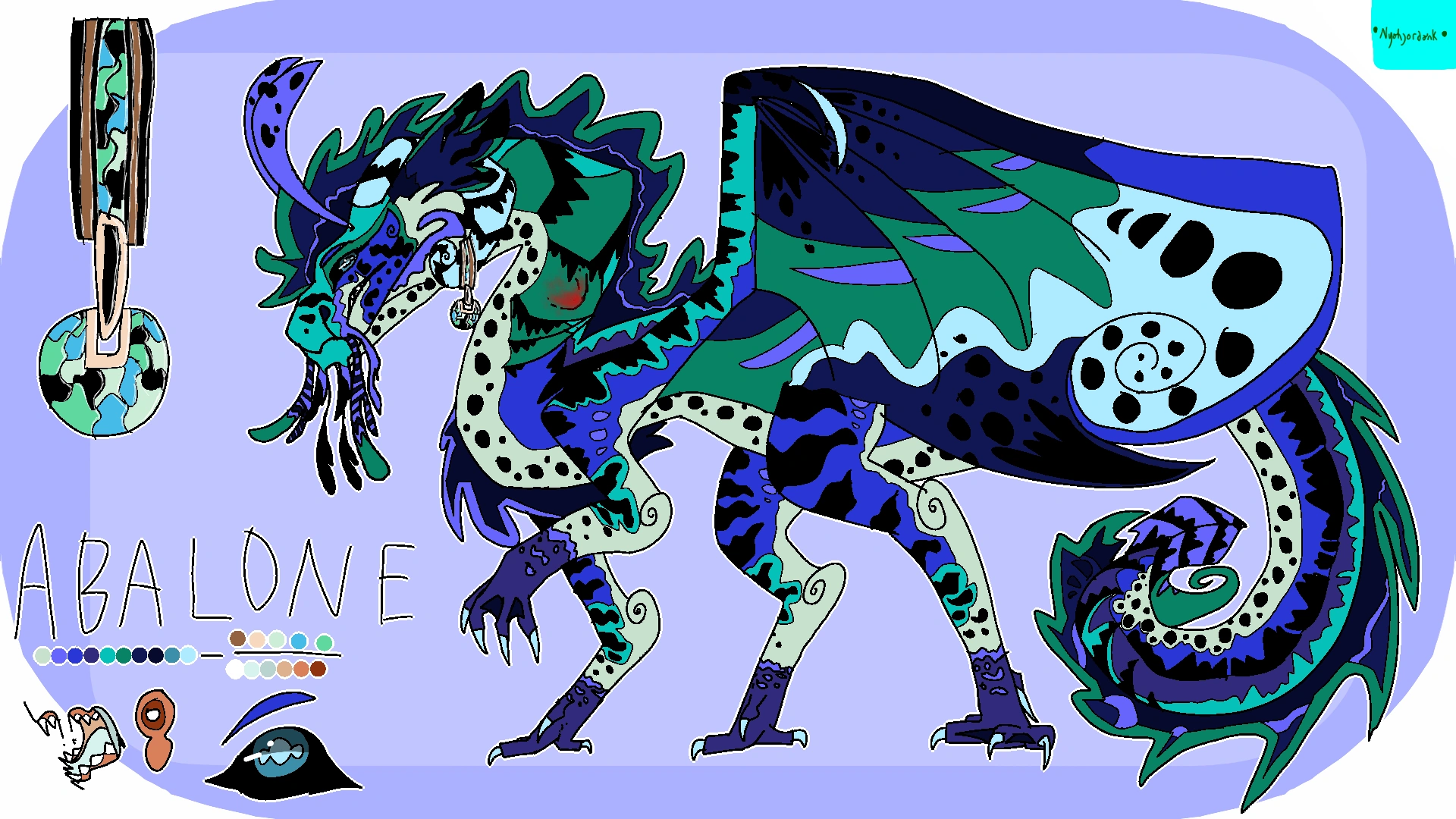 WoF cannon character refs 12 - Abalone | Fandom