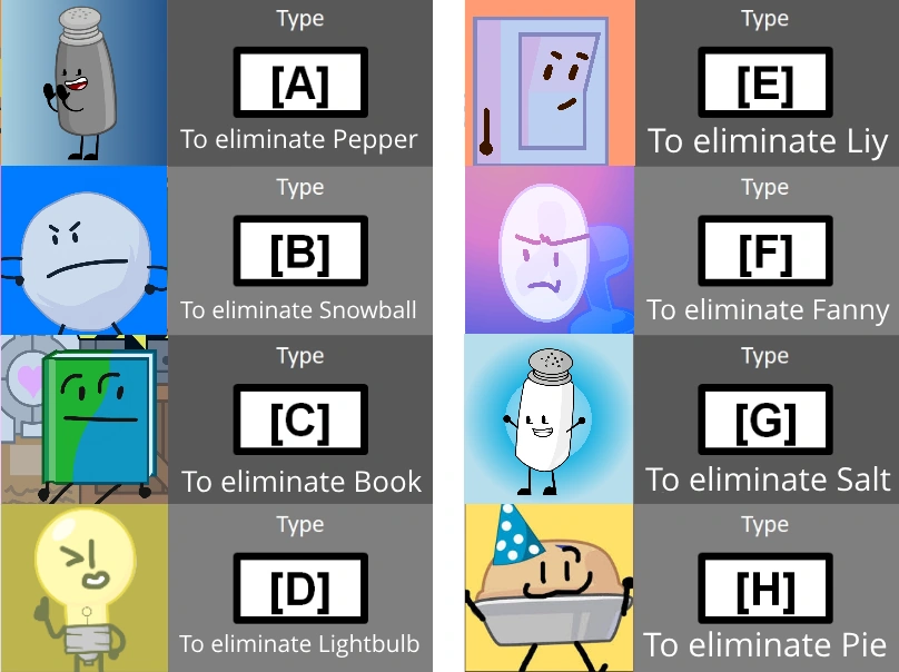 BFB/II Voting #3 | Fandom
